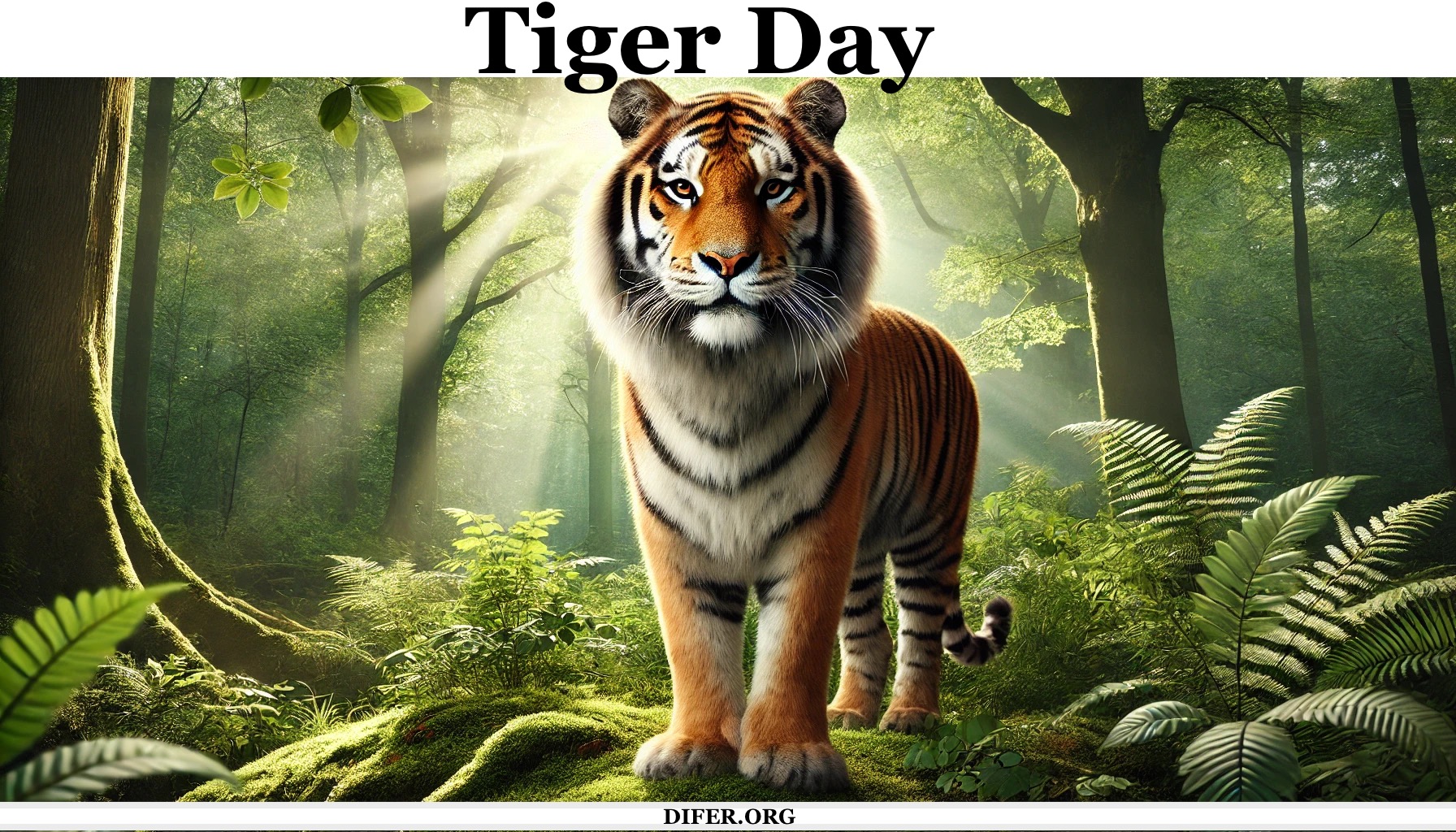 Celebrating Tiger Day – DIFER.ORG